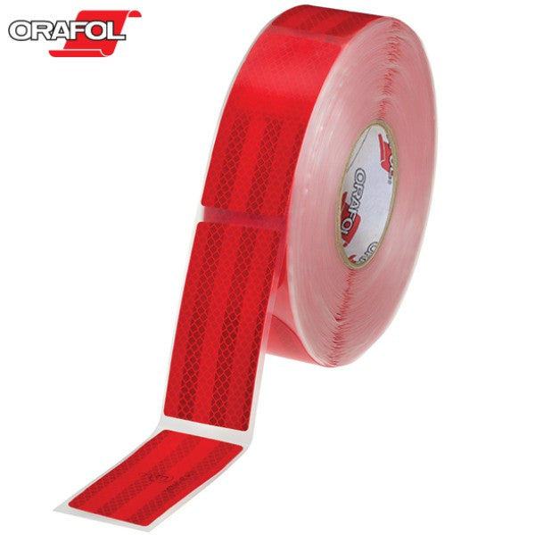 ORAFOL - ORALITE® VC104+ Segmented Tape (Flexible Surfaces) - Red / 50 – Truck Trailer Spares