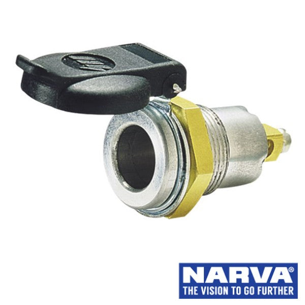 Narva Accessory Socket - Aluminium – Truck and Trailer Spares