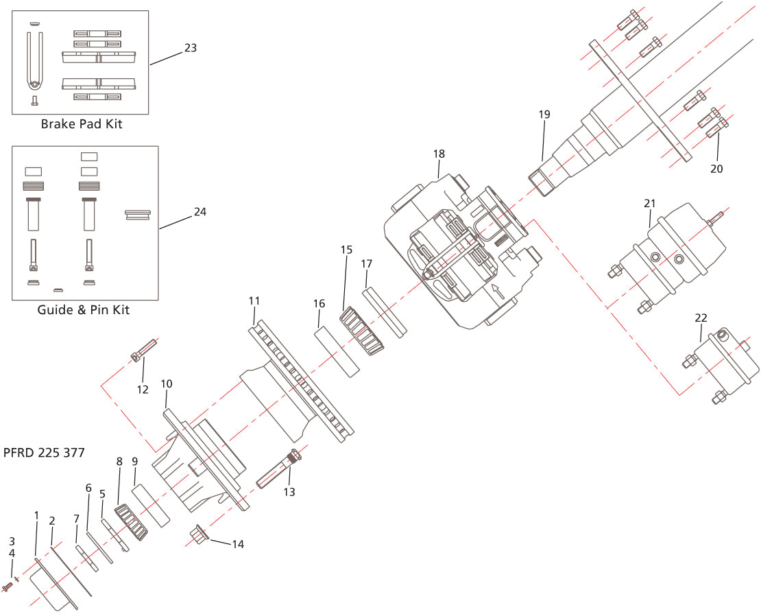 Tmc Tn Pan 19 Disc Brake Axle – Truck and Trailer Spares