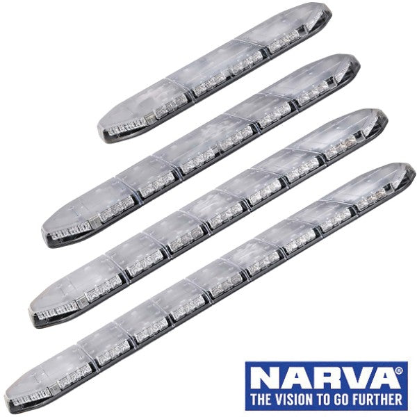 NARVA LED Legion Light Bars (Amber, Clear Lens), 12 Volt, Class 1 Appr ...