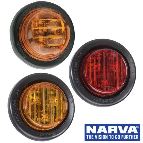 Narva Model 30 LED Marker Lamps with Vinyl Grommet – Truck and Trailer ...