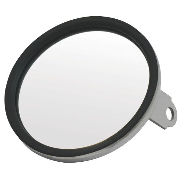 125mm Round Spotter / Reversing Mirror - Stainless Steel / Bolt On / C ...
