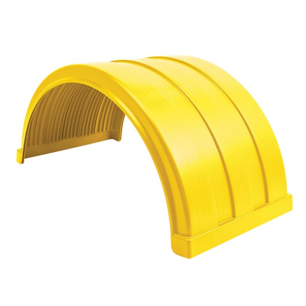 Truckmate Plastic Mudguard - 700mm Wide - Yellow – Truck and Trailer Spares