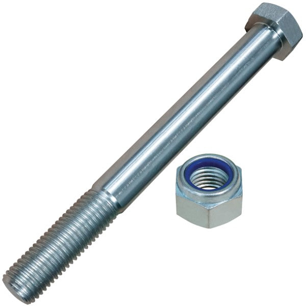 Metric Bolt - M24 x 250mm & M24 Nyloc Nut – Truck and Trailer Spares