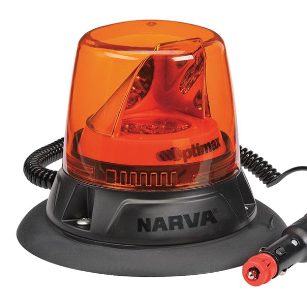 Narva Optimax LED Class 1 Rotating Beacons 10-33V (Amber) – Truck and ...