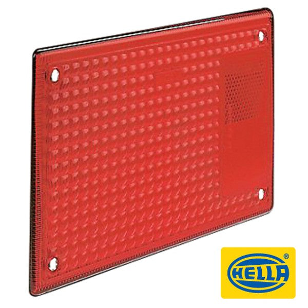 Hella Red Lens - 9.2319.01 – Truck and Trailer Spares