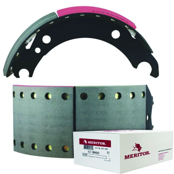 Meritor-Euclid MG2 Lined Brake Shoe - BPW brake 95 - 420 x 180mm. Come