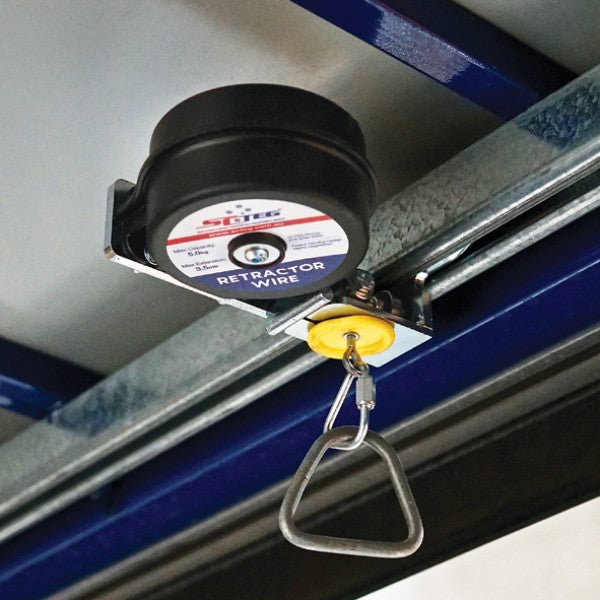 Retractor Reel Side Mount Assembly - To Suit Track